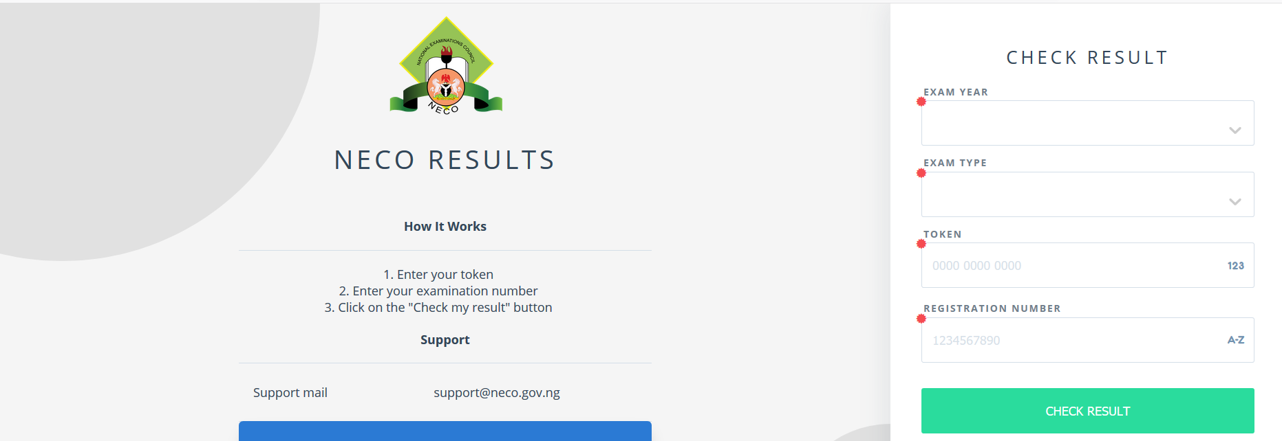 NECO Result Portal 2020- Here's How To Check Your NECO Result.