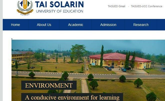 Tai Solarin University of Education Courses and School Fees - School ...