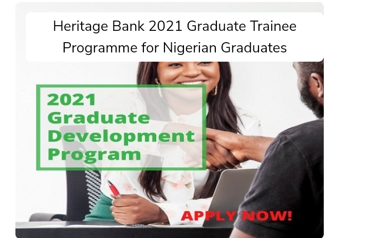 Heritage Bank Graduate Trainee Programme 2021- How To Apply. - School ...
