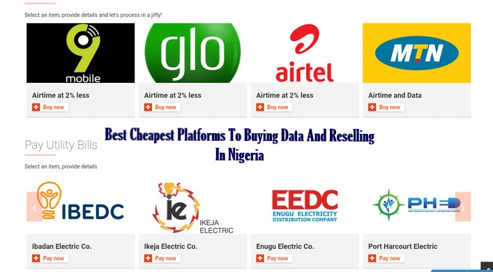 Best Cheapest Platforms To Buying Data And Reselling In Nigeria ...