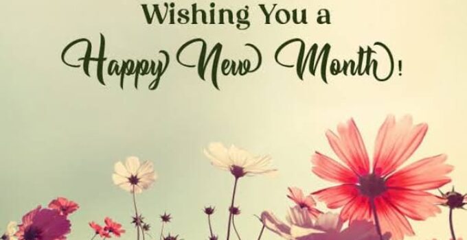 New Month Greetings and Prayers