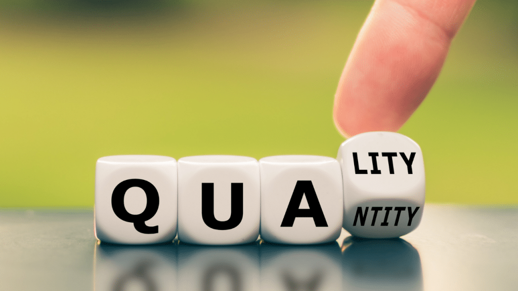 The Example Of Quality And Quantity In Business - School Drillers